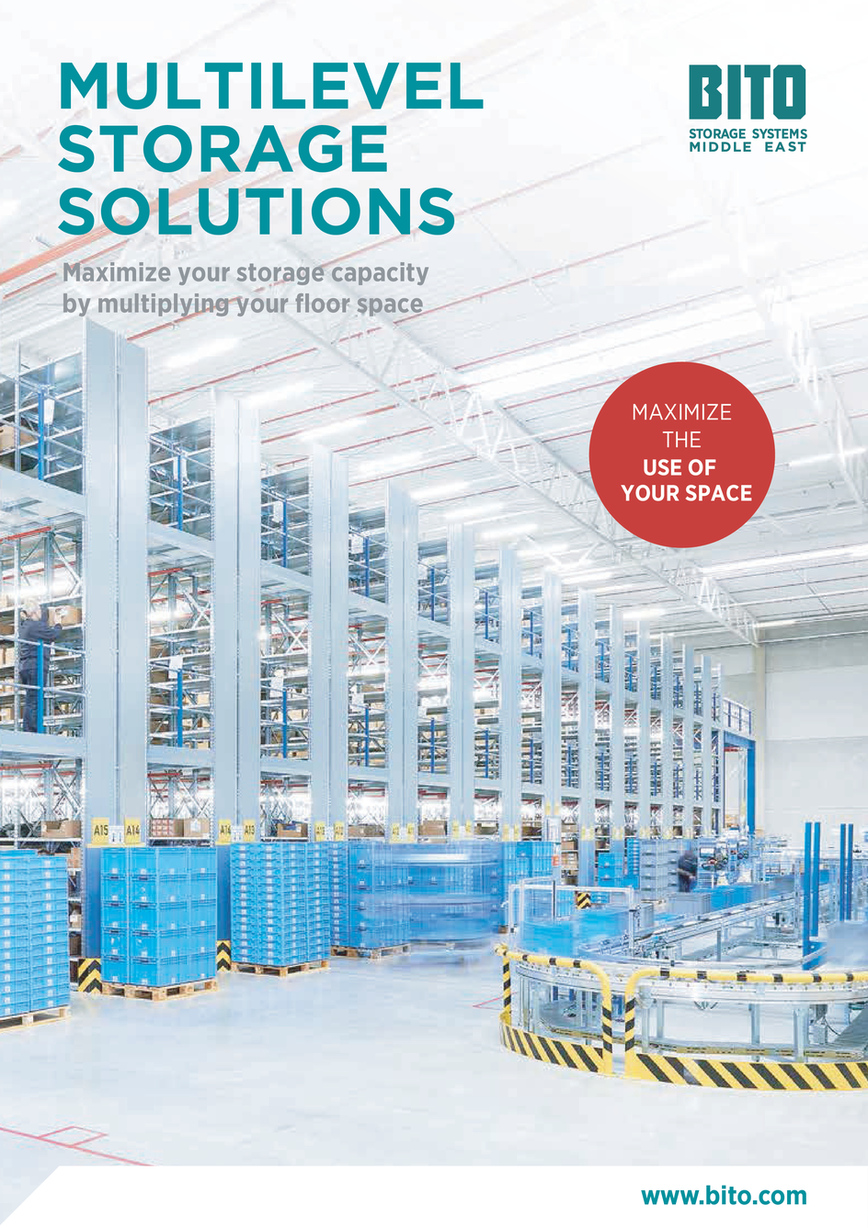 BITO ME Multi Tier Shelving, Racking and Mezzanine brochure
